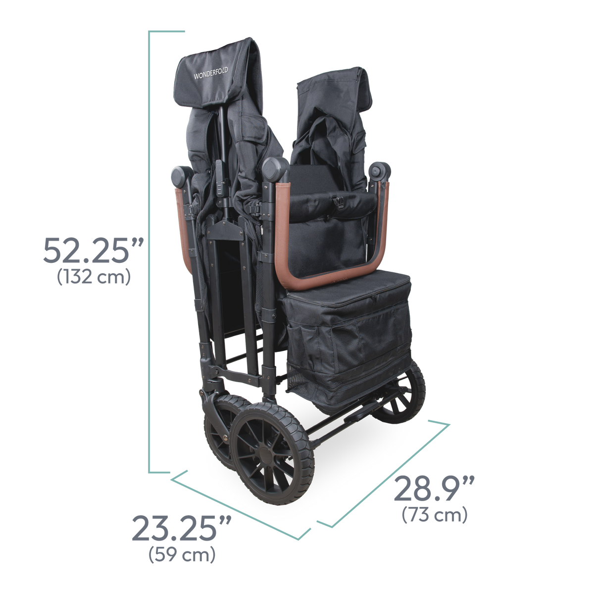 W6 Luxe Pro Kids 6 Seater Pro WonderFold Stroller Wagon – WONDERFOLD